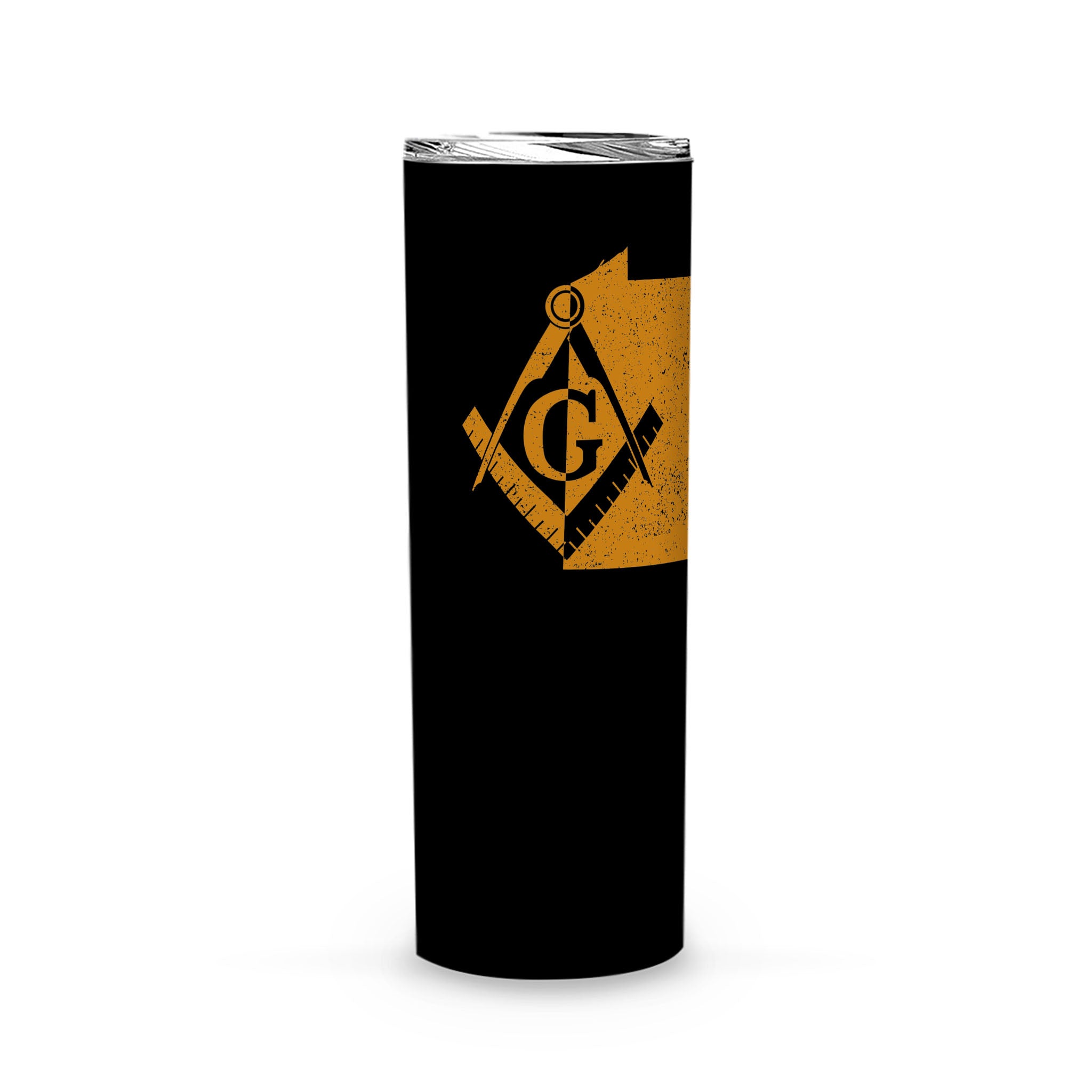 Pennsylvania Square & Compass Freemason symbol state map -Skinny Tumbl ...