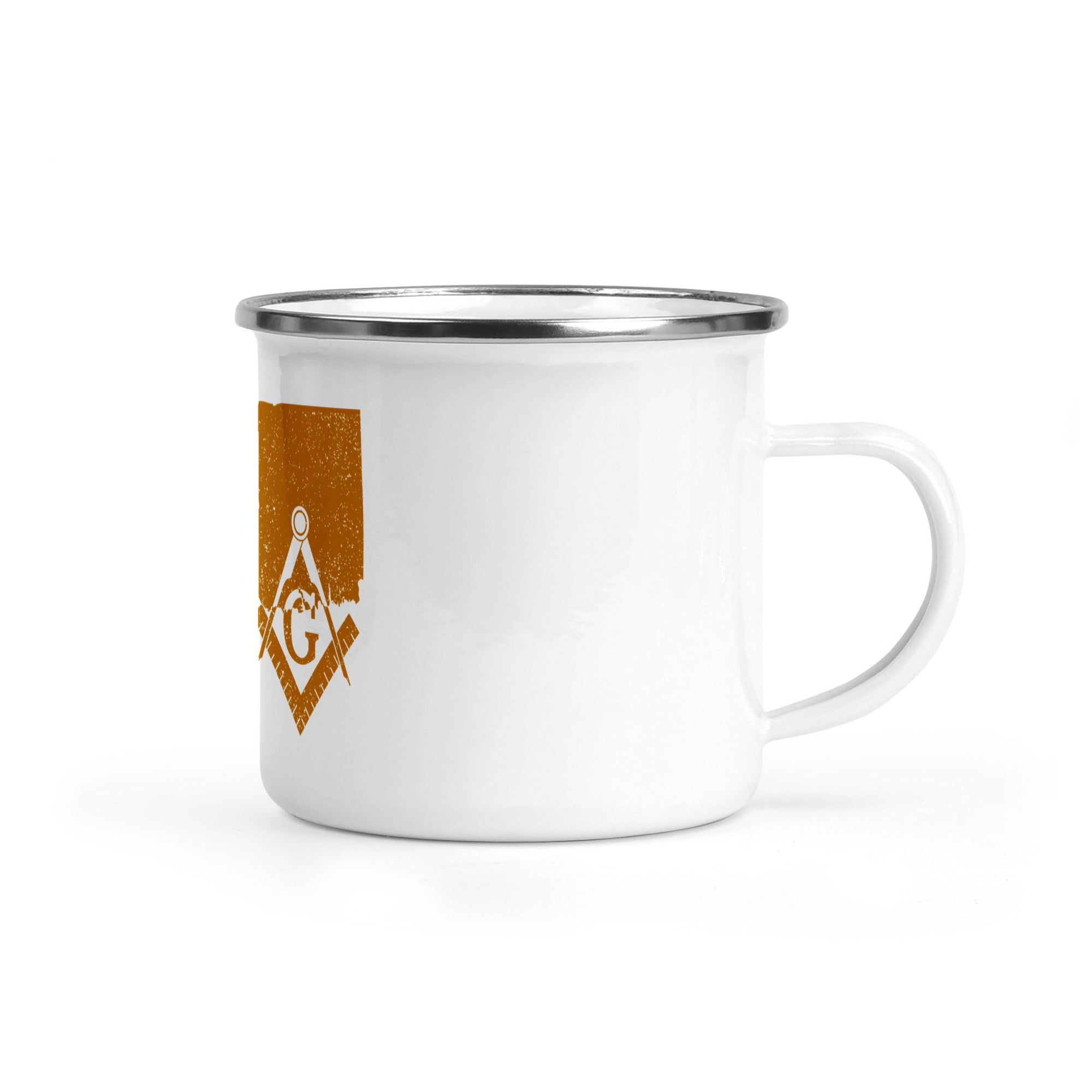 Connecticut square & compass freemason symbol state map - Camping Mug ...